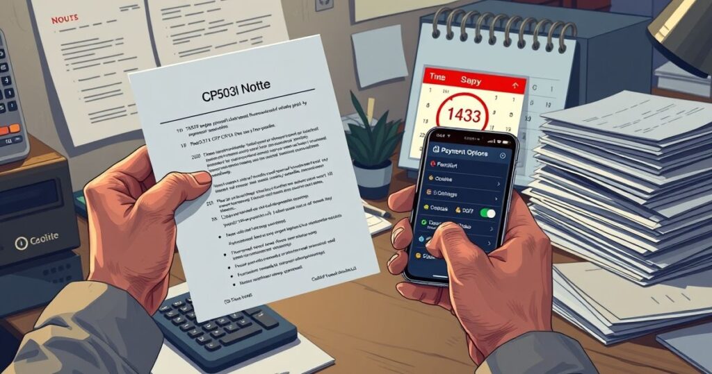 CP503I Reminder Notice - IRS Tax Compliance