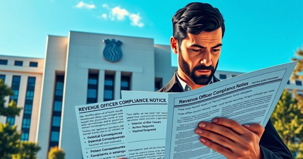 Revenue Officer Compliance Notice