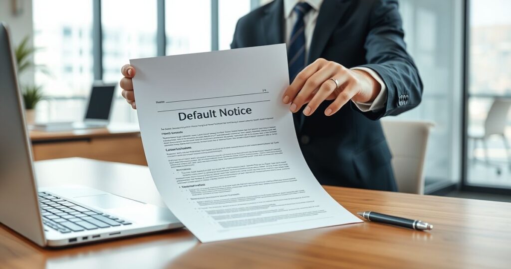 Default Notice Template: What It Is and Why It Matters